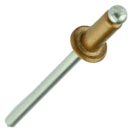 Lakefront 1/8" Stainless Steel Rivets Bag of 100 Copper Penny