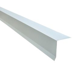 Lakefront Sheet Metal Primed Cleat / Gutter Apron 4"x3"x10'