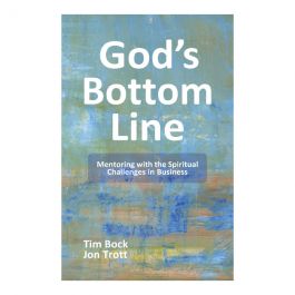 Tim Bock God's Bottom Line Book Paperback