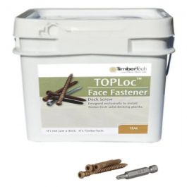 TimberTech TLOC1750T TOPLoc Screws For PRO and EDGE 2.5" Teak 500 sq ft