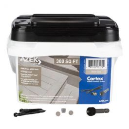 TimberTech CTX300SFSG Cortex Screws For AZEK Slate Gray 300 sq ft