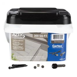 TimberTech CTX300SFDH Cortex Screws For AZEK Dark Hickory 300 sq ft