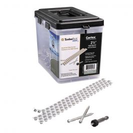 TimberTech CTCM100SFSG Cortex For AZEK MAX Collated Strips Slate Gray ...