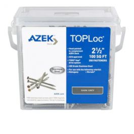 TimberTech ATLOC100DG TOPLoc Screws For AZEK Dark Gray 100 sq ft