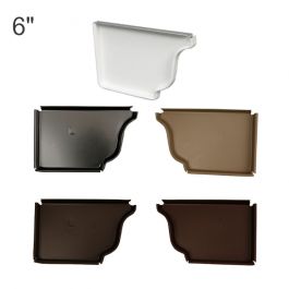 US Aluminum End Caps 6"