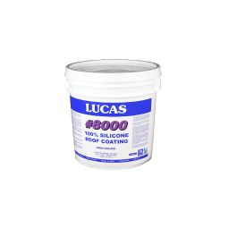 Lucas 8000 100 Percent Silicone Roof Coating White 1 Gallon