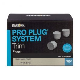 Starborn PXA510400 Woodgrain Pro Plug for Siding & Trim 400ct