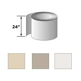 Certainteed 0.019ga Trim Coil CT PVC Striated 24"x50' 1 Roll