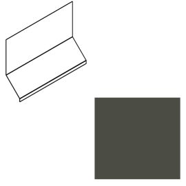 EDCO 1746-208 Head Wall Flashing Solid 10' T-Tone 5/carton