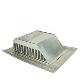 GAF Master Flow Roof Louver Aluminum Slant Back Mill