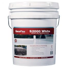Gaco Flex S2000 Silicone Roof Coating 5 Gallon White